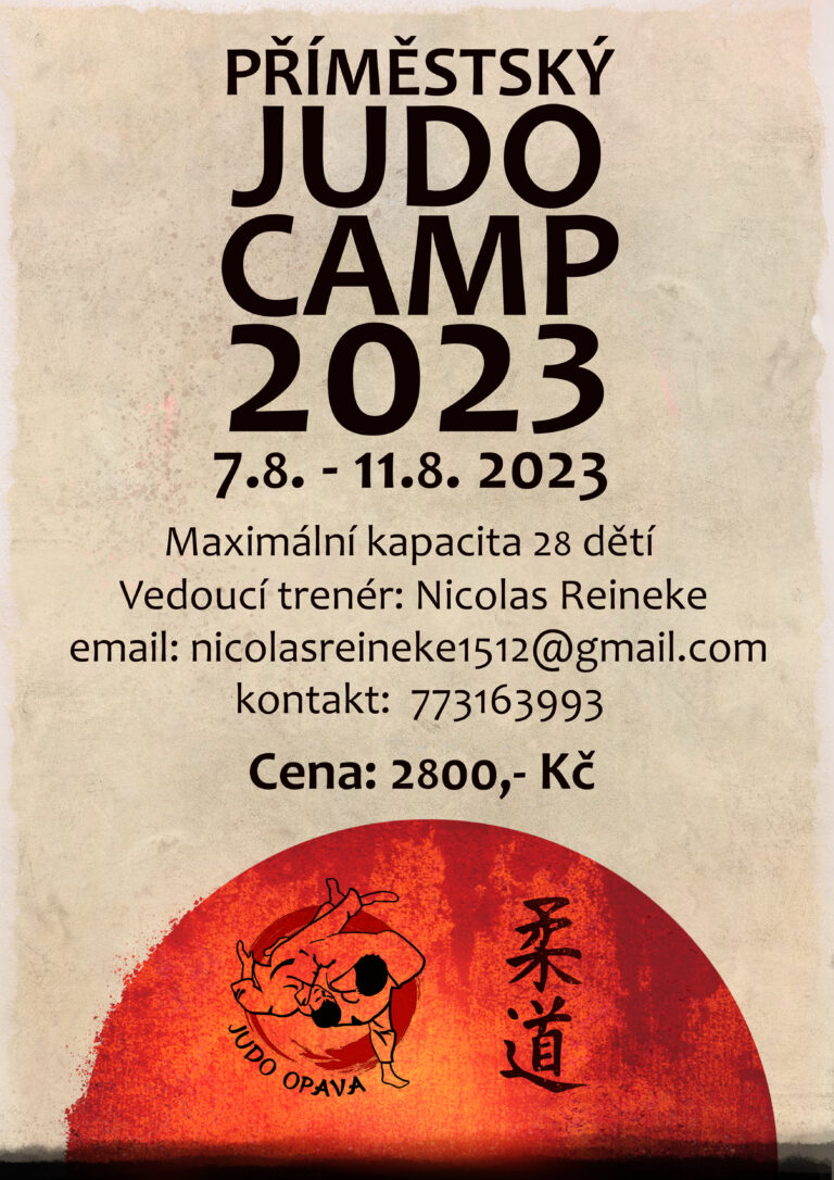 Příměstský judo camp 2024 | Judo TJ Slezan Opava